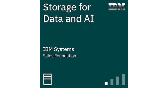 Storage for Data and AI Sales Foundation - Credly