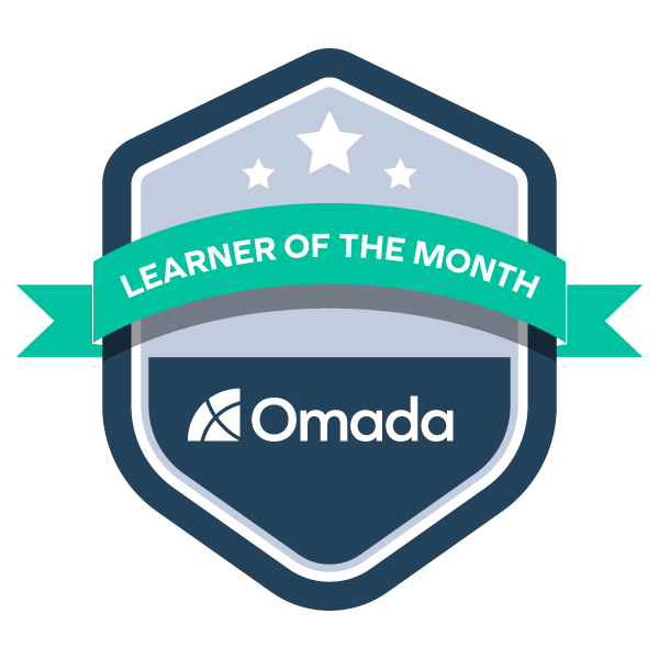Omada Learner of the month - July 2022 - Credly