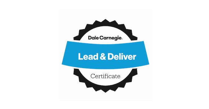 The Institutes: Lead and Deliver Certificate - Credly