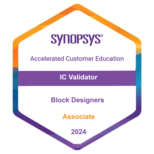 IC Validator: Physical Verification-Block Designers Exam - Credly