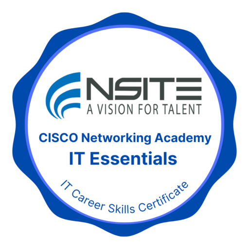 NSITE CISCO Networking Academy: IT Essentials - Credly