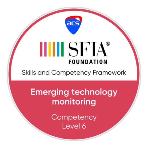 Emerging technology monitoring - Competency - Level 6 - Credly