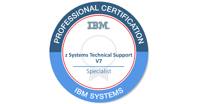 IBM Certified Specialist - z Systems Technical Support V7 - Credly