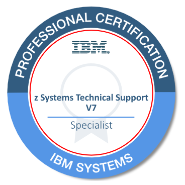 IBM Certified Specialist - z Systems Technical Support V7 - Credly