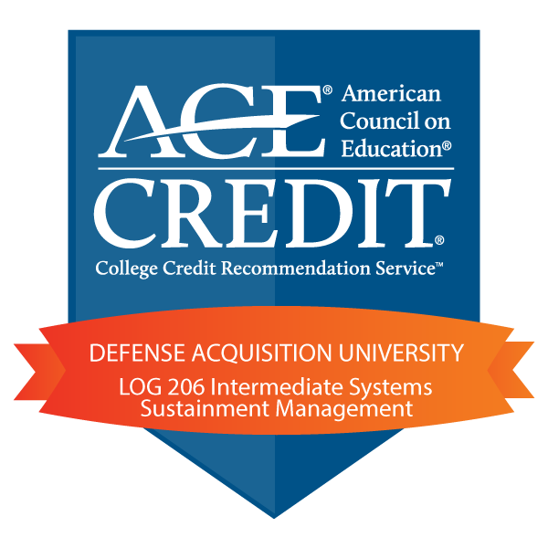 LOG 206 Intermediate Systems Sustainment Management LOG 206 Credly