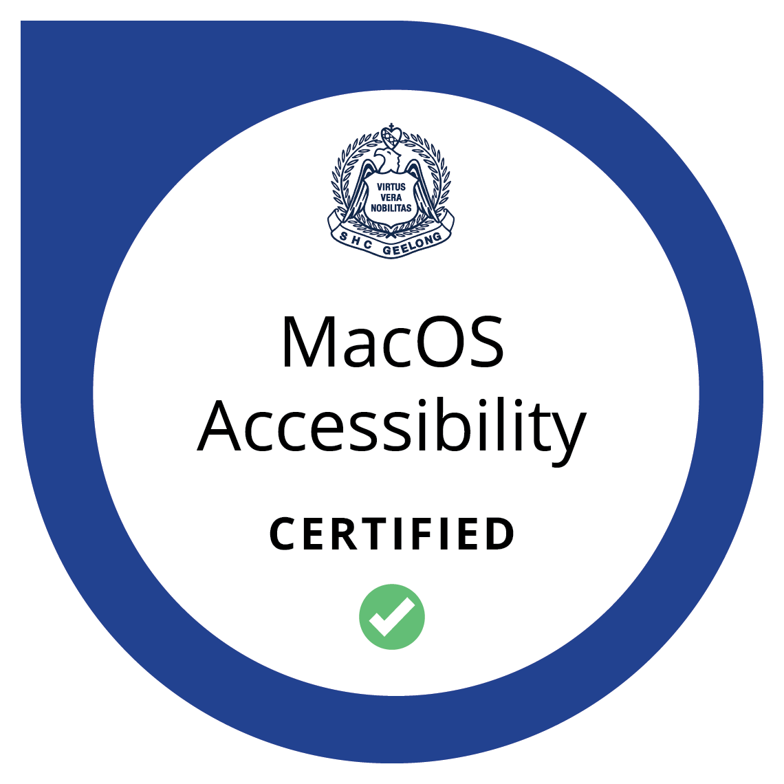 MacOS Accessibility - Credly