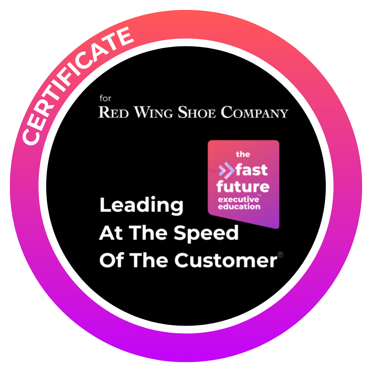 Leading At The Speed Of The Customer for Red Wing Shoe Co. - Credly