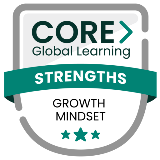 CORE Strengths - Growth Mindset - Credly