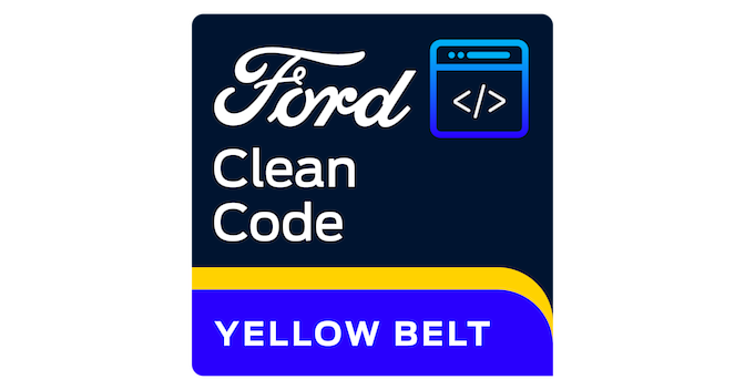 Clean Code Yellow Belt - Credly