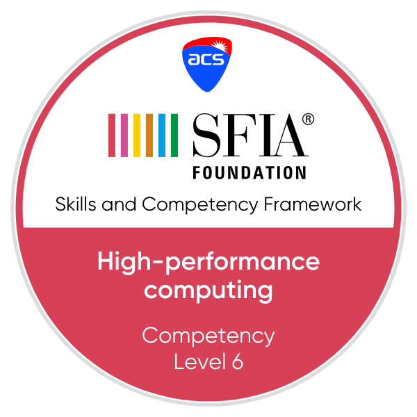 High-performance computing - Competency - Level 6 - Credly