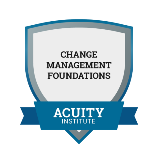 Change Management Foundations - Credly