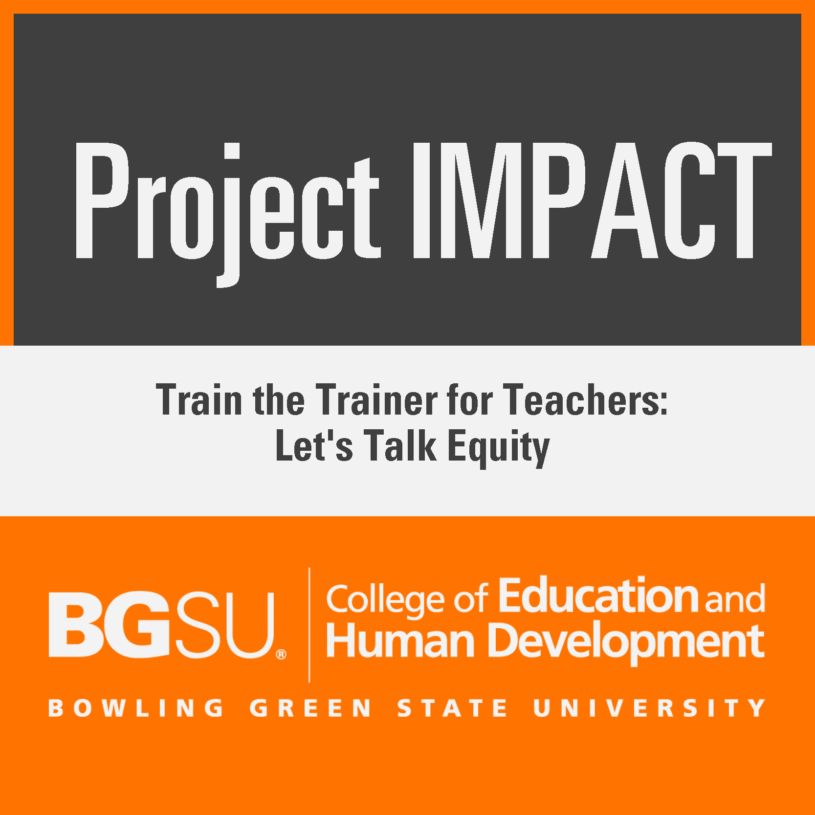 Train the Trainer for Teachers: Let's Talk Equity - Credly