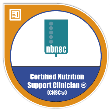 Certified Nutrition Support Clinician® (CNSC®) - Credly