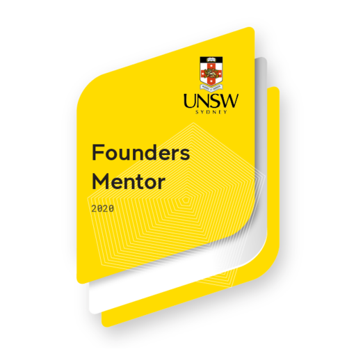 UNSW Founders Mentor - Credly