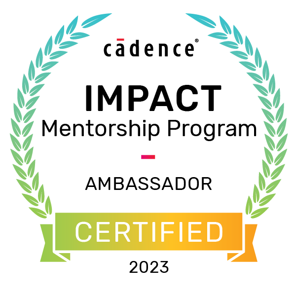 Cadence Impact Mentorship Program - Credly