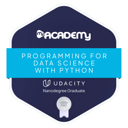 Programming for Data Science with Python - Udacity Nanodegree Badge ...