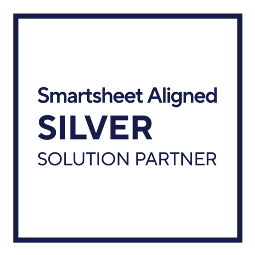 Smartsheet Aligned Silver Solution Partner - Credly