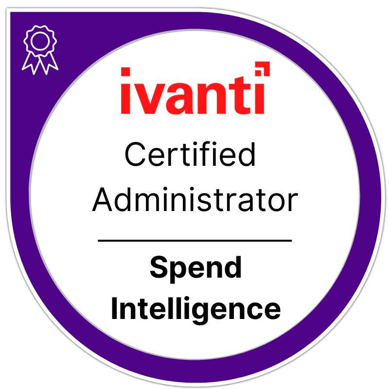 Ivanti Spend Intelligence Administrator Certification - Credly