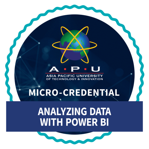 Analyzing Data with Power BI - Credly
