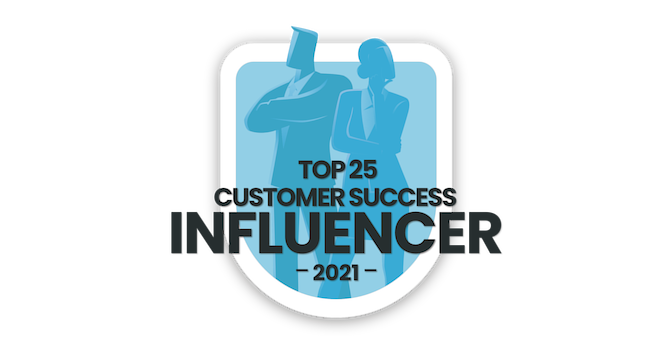 2021 Top 25 Customer Success Influencer - Credly