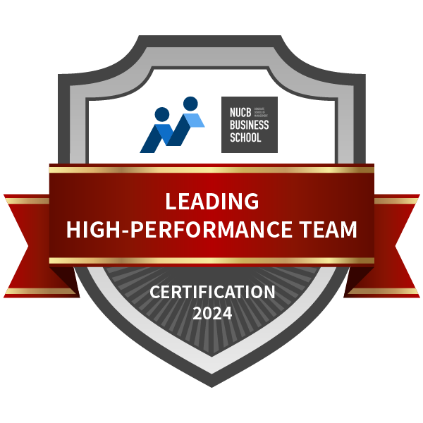 Leading High-Performance Team 2024 修了バッジ - Credly
