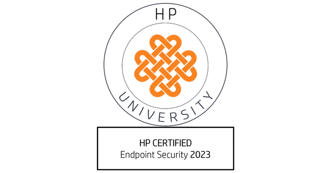 HP Certified – Endpoint Security [2023] - Credly