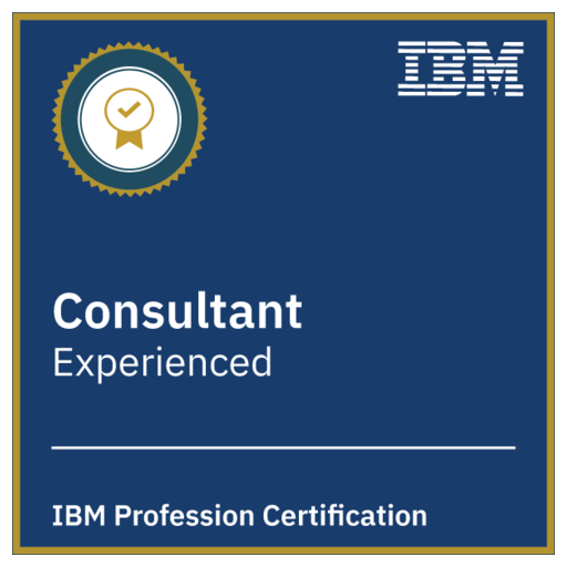 IBM Consultant Profession Certification - Experienced - Credly