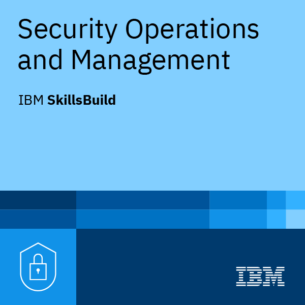 Security Operations and Management - Credly