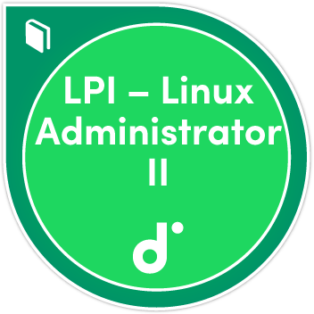 Kursteilnahme: LPI – Linux Administrator II - Credly