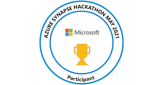 Azure Synapse Hackathon - May 2021 - Participant - Credly