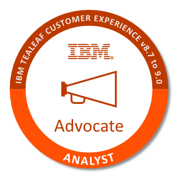 IBM Tealeaf Customer Experience v8.7 to 9.0 - Analyst - Credly