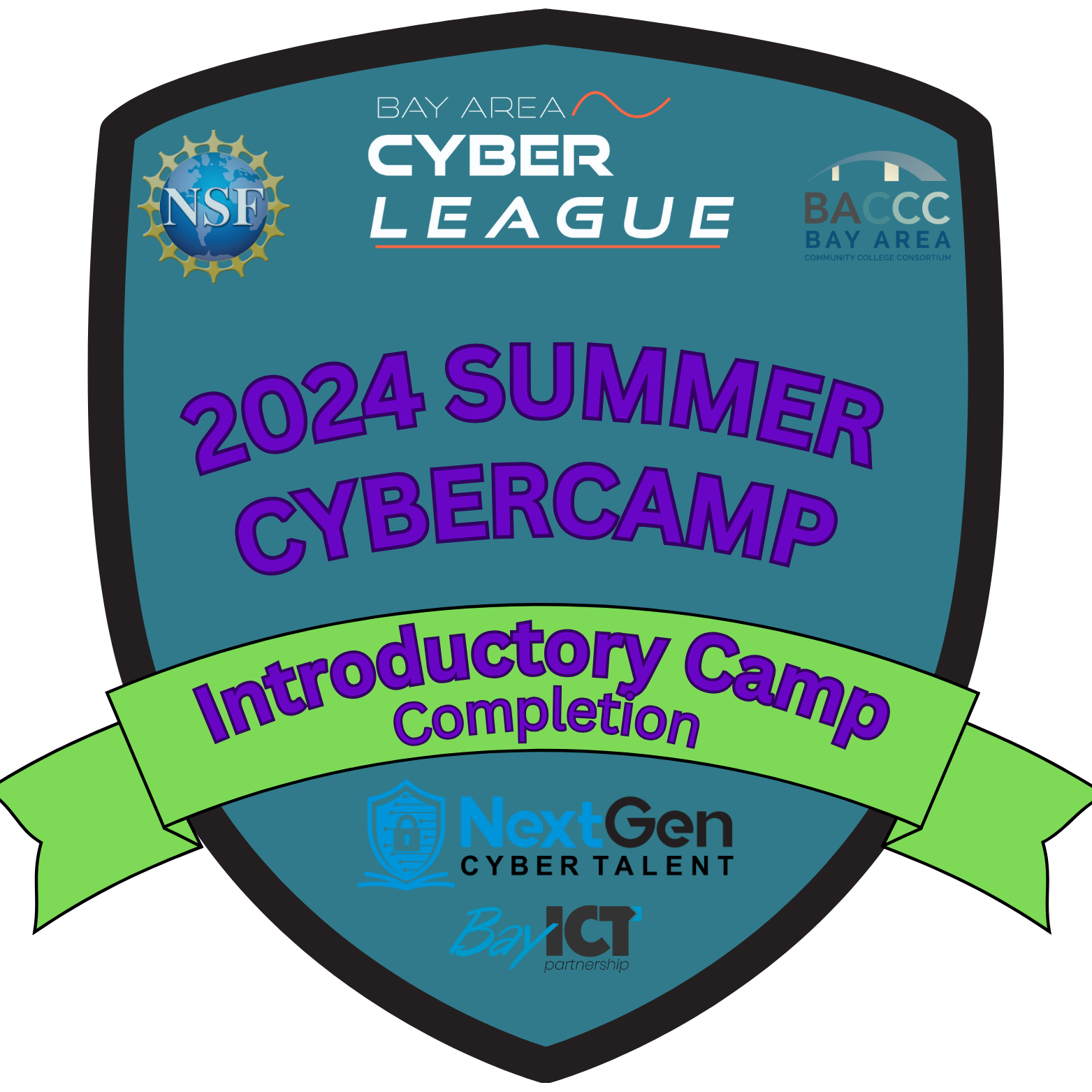 2024 Summer CyberCamp Introductory Camp Completion - Credly