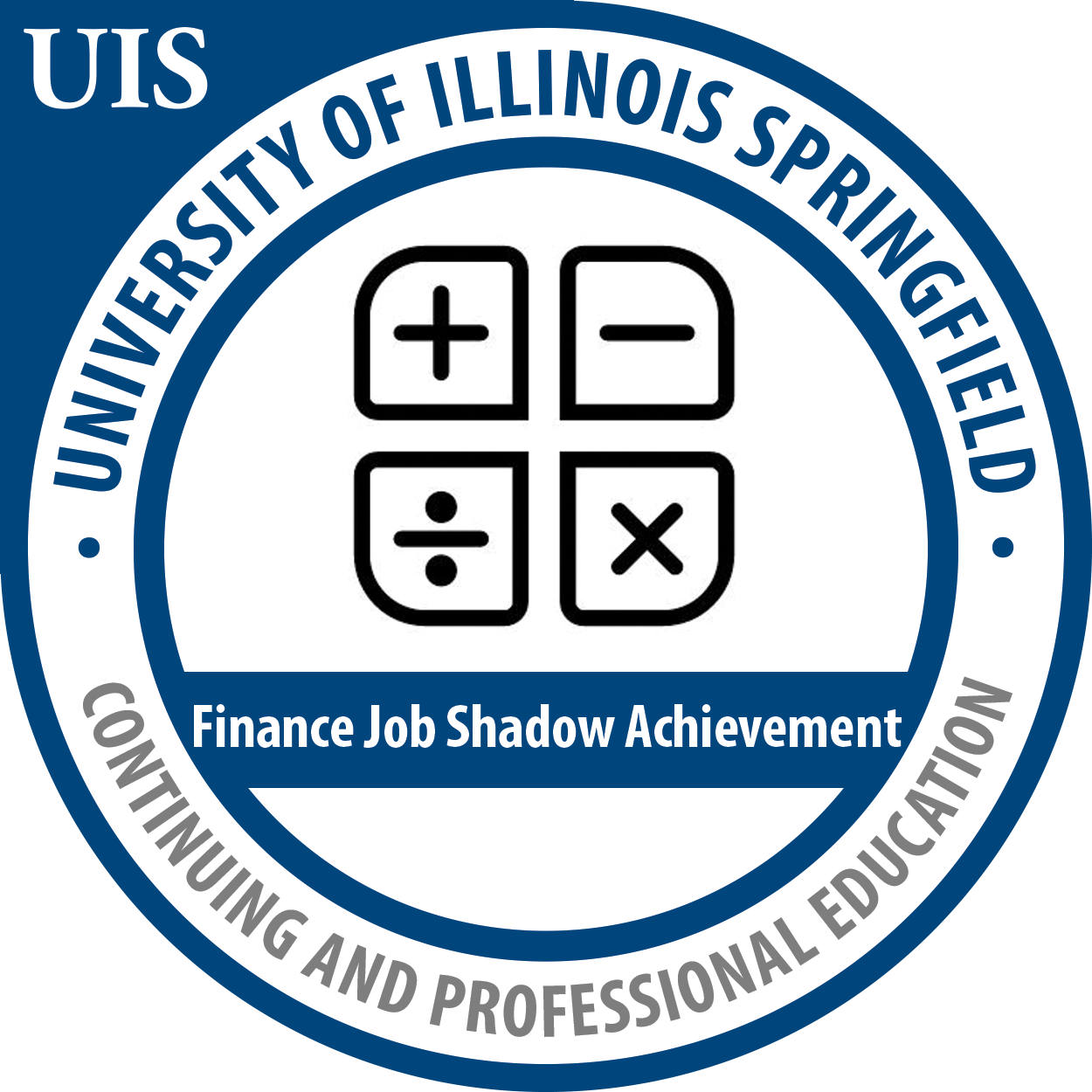 Financial Job Shadow Achievement - Credly