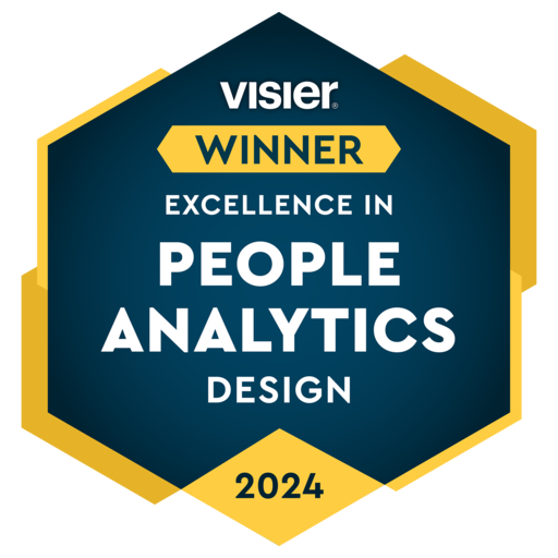 2024 Excellence in People Analytics Design - Winner - Credly