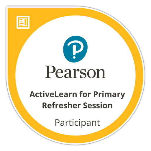 ActiveLearn for Primary Refresher Session - Credly