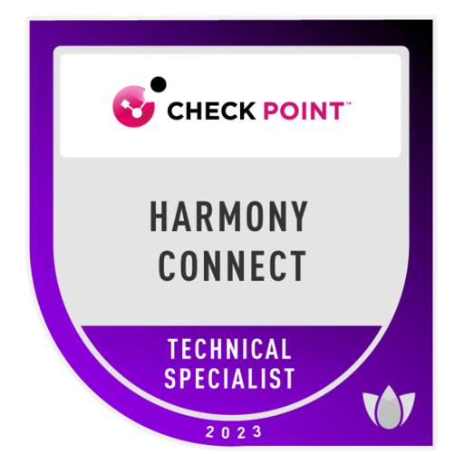 Harmony Connect Technical Specialist - Credly