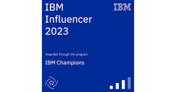 IBM Influencer 2023 - Credly