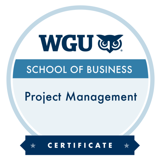 Project Management Certificate - Credly