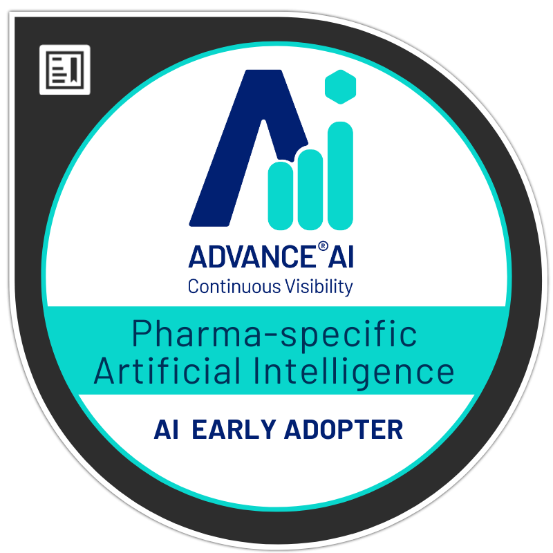 ADVANCE®AI Pharma-Specific AI Early Adopter - Credly ADVANCE®AI Pharma-Specific AI Early Adopter - Credly