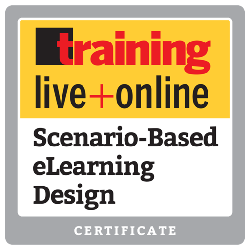 Scenario-Based eLearning Design - November 2022 - Credly