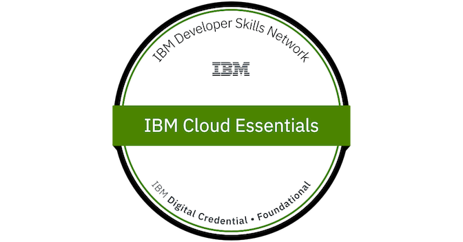 IBM Cloud Essentials - Credly