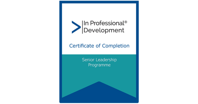 Senior Leadership Programme - CMI Level 7 - Credly