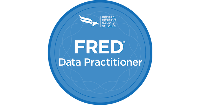 FRED Data Practitioner - Credly