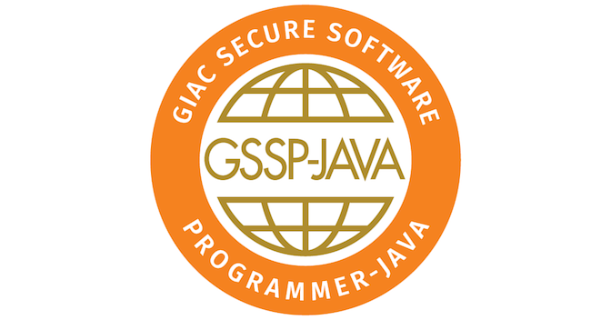 GIAC Secure Software Programmer-Java (GSSP-JAVA) - Retired - Credly