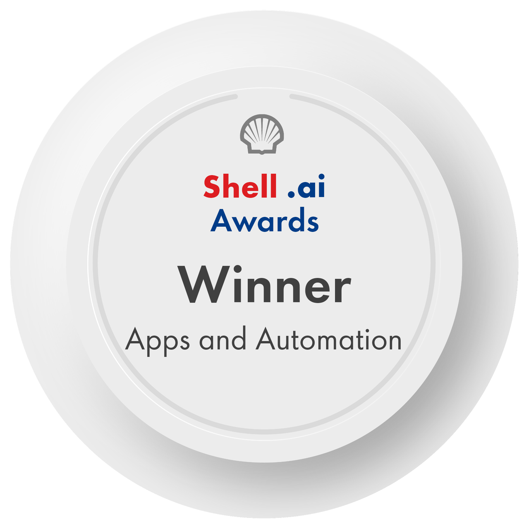 Shell.ai Awards | Apps and Automation |Winner - Credly