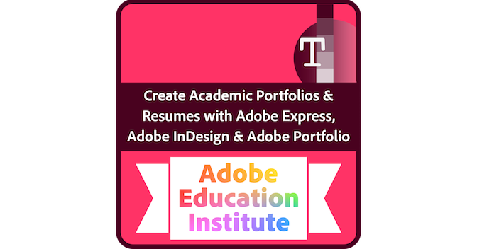 Create Academic Portfolios and Resumes with Adobe Express, InDesign and Portfolio | Adobe ...