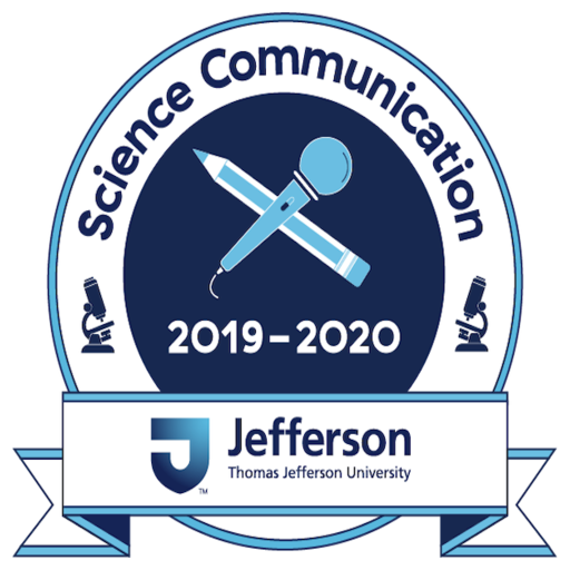 Science Communication 2019-2020, Thomas Jefferson University - Credly