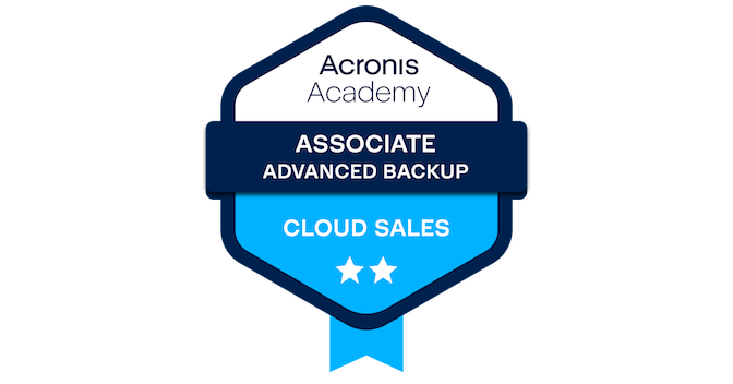 Cloud Sales Associate Advanced Backup - Credly