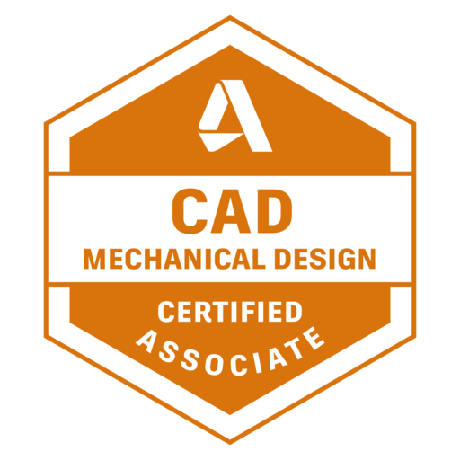 Autodesk Certified Associate in CAD for Mechanical Design - Credly