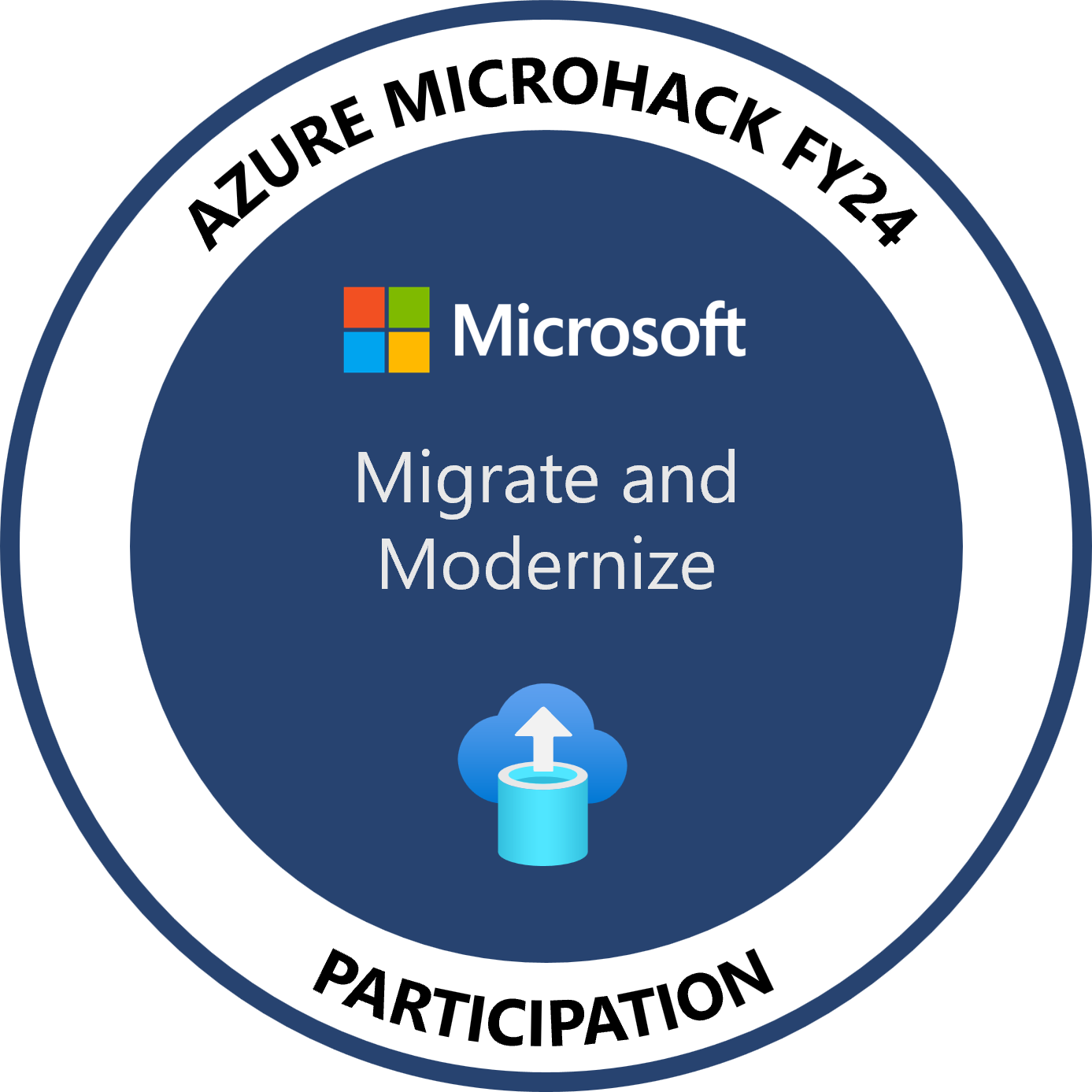 FY24 Migrate and Modernize MicroHack Participation - Credly